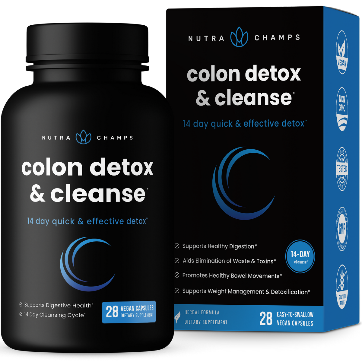 Colon Detox & Cleanse - NutraChamps